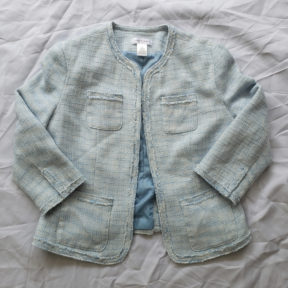 Vintage Isaac Mizrahi Tweed Jacket - Gem